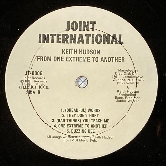 【REGGAE】-オンラインショップ出品中- 12/17(土) KEITH HUDSON PREMIUM LP SALE : ディスクユニオン ...