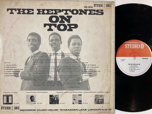 【REGGAE】-オンラインショップ出品中- 12/17(土) STUDIO ONE PREMIUM LP SALE : ディスクユニオン新宿 ...