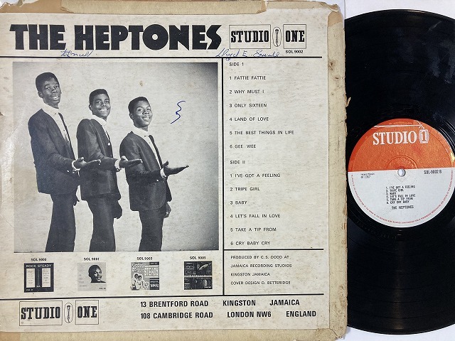 【REGGAE】-オンラインショップ出品中- 12/17(土) STUDIO ONE PREMIUM LP SALE : ディスクユニオン新宿 ...