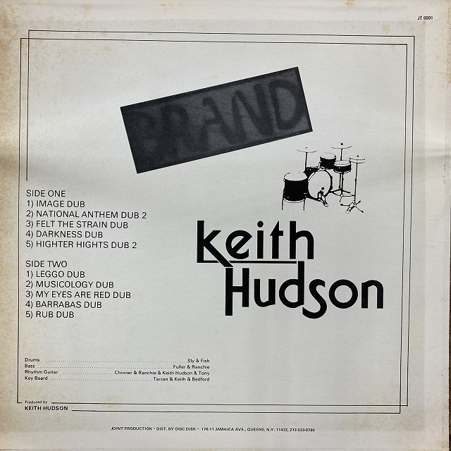 【REGGAE】-オンラインショップ出品中- 12/17(土) KEITH HUDSON PREMIUM LP SALE : ディスクユニオン ...