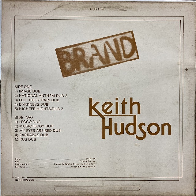 【REGGAE】-オンラインショップ出品中- 12/17(土) KEITH HUDSON PREMIUM LP SALE : ディスクユニオン ...