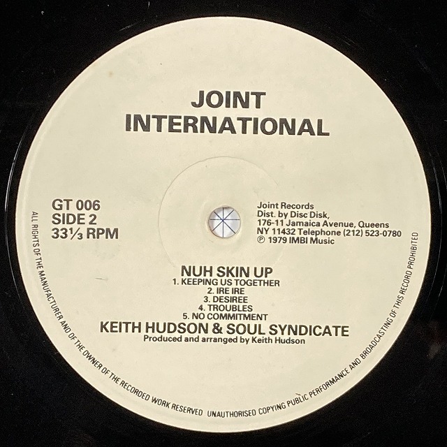 【REGGAE】-オンラインショップ出品中- 12/17(土) KEITH HUDSON PREMIUM LP SALE : ディスクユニオン ...