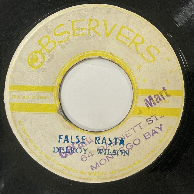 【REGGAE】-中古7インチ-新着レゲエ・ヴィンテージ7インチを90枚程出品しました。 : ディスクユニオン新宿ラテン・ブラジル館