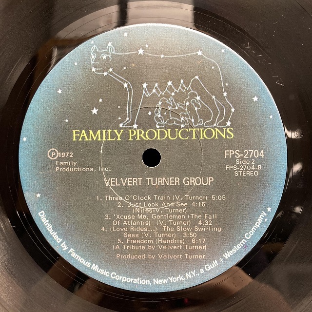 【中古】2/17(土) ～ジミヘン直径ヘヴィ・サイケ！Velvert Turner Groupによる'72年唯一作をご紹介！～ : ディスク ...