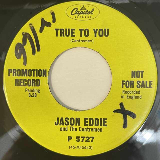 【中古】7/21(日) ～JOE MEEKプロデュース、鬼キラーフリークビートJASON EDDIEによる"SINGING THE BLUES ...