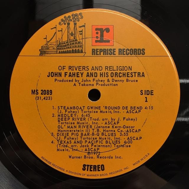 【中古】11/7(木) ～アメリカン・プリミティヴ・ギターの祖、JOHN FAHEYと個性的なアウトローSSW、MICHAEL HURLEYの ...