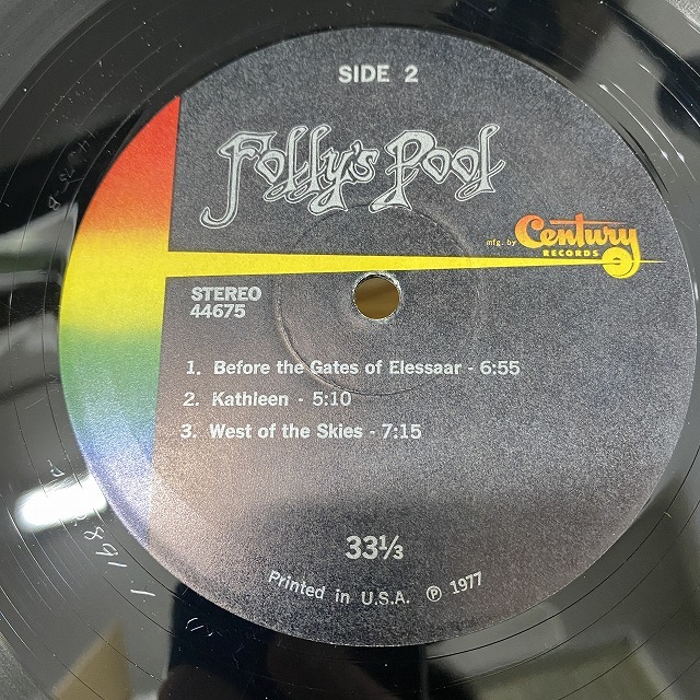 【本日の一枚】米自主盤界屈指の名品 ～ アメリカン・ファイン・プログレッシヴ・ロック・グループ、FOLLY'S POOLをご紹介 ...