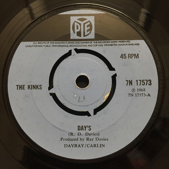 【中古】11/15(金) ～お待たせいたしました！各国オリジナル盤の7inchシングルを大量ドロップ！～ : ディスクユニオン新宿ロックレコードストア