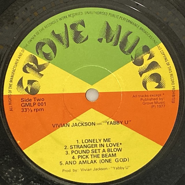 【REGGAE】-オンラインショップ通販出品中 4/6(土)2024 春のプレミアム廃盤セール開催!- YABBY YOU RARE ...