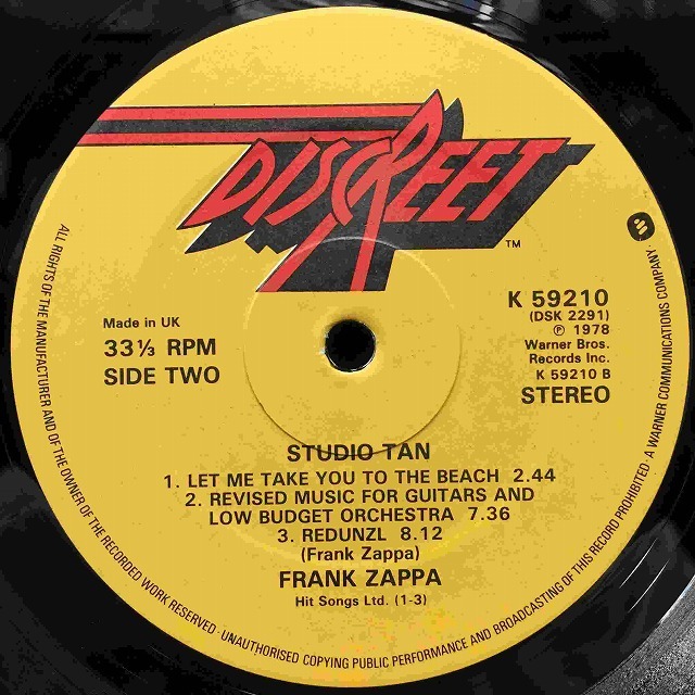 【特集】究極のFRANK ZAPPAコレクション『週刊雑派』（第11号） : ディスクユニオン新宿ロックレコードストア