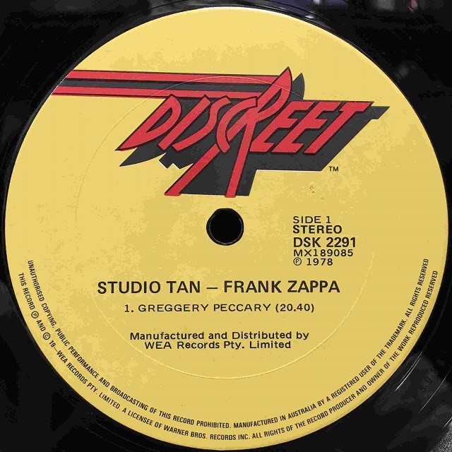 【特集】究極のFRANK ZAPPAコレクション『週刊雑派』（第11号） : ディスクユニオン新宿ロックレコードストア